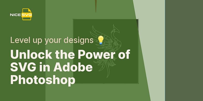 Can I use SVG files in Adobe Photoshop?