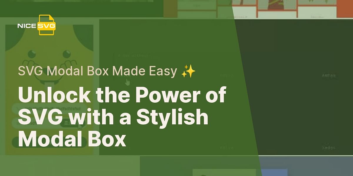 How can I create a modal box using SVG? How can I create a modal box using SVG?