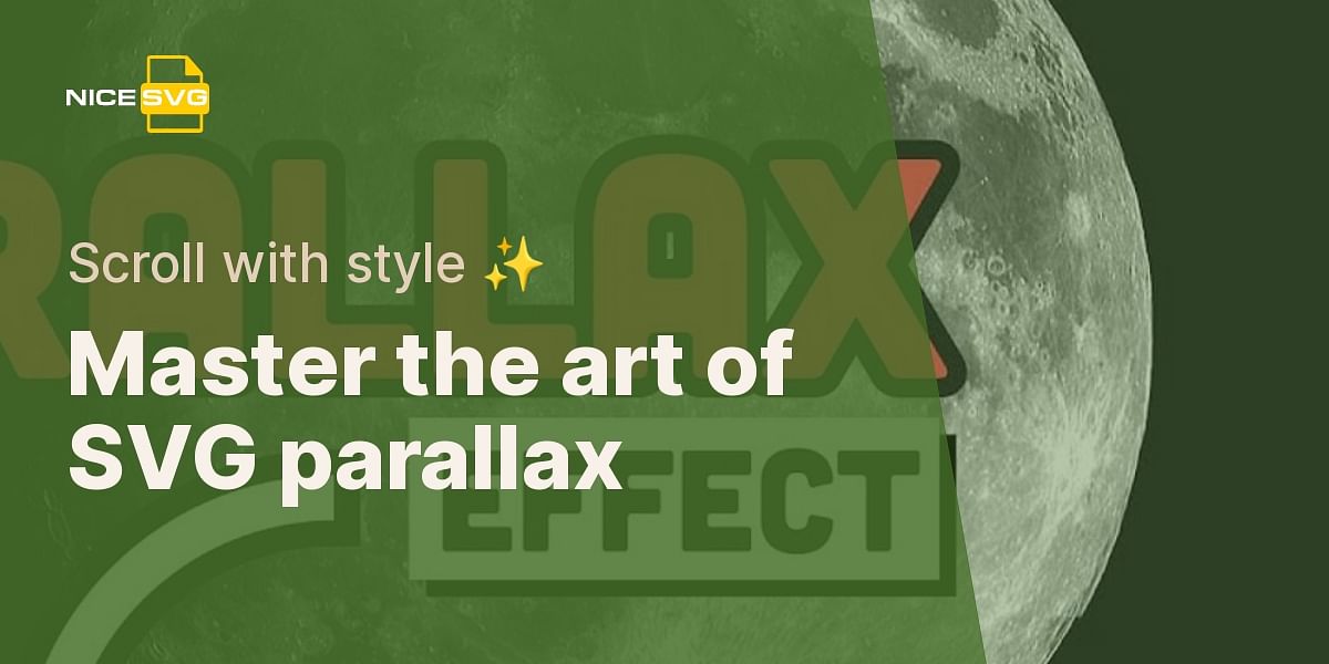 How can I create a parallax scroll effect with SVG?
