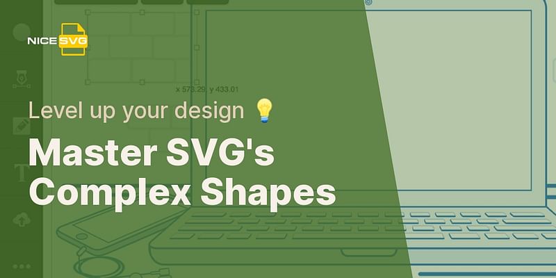 How can I create complex shapes in SVG?